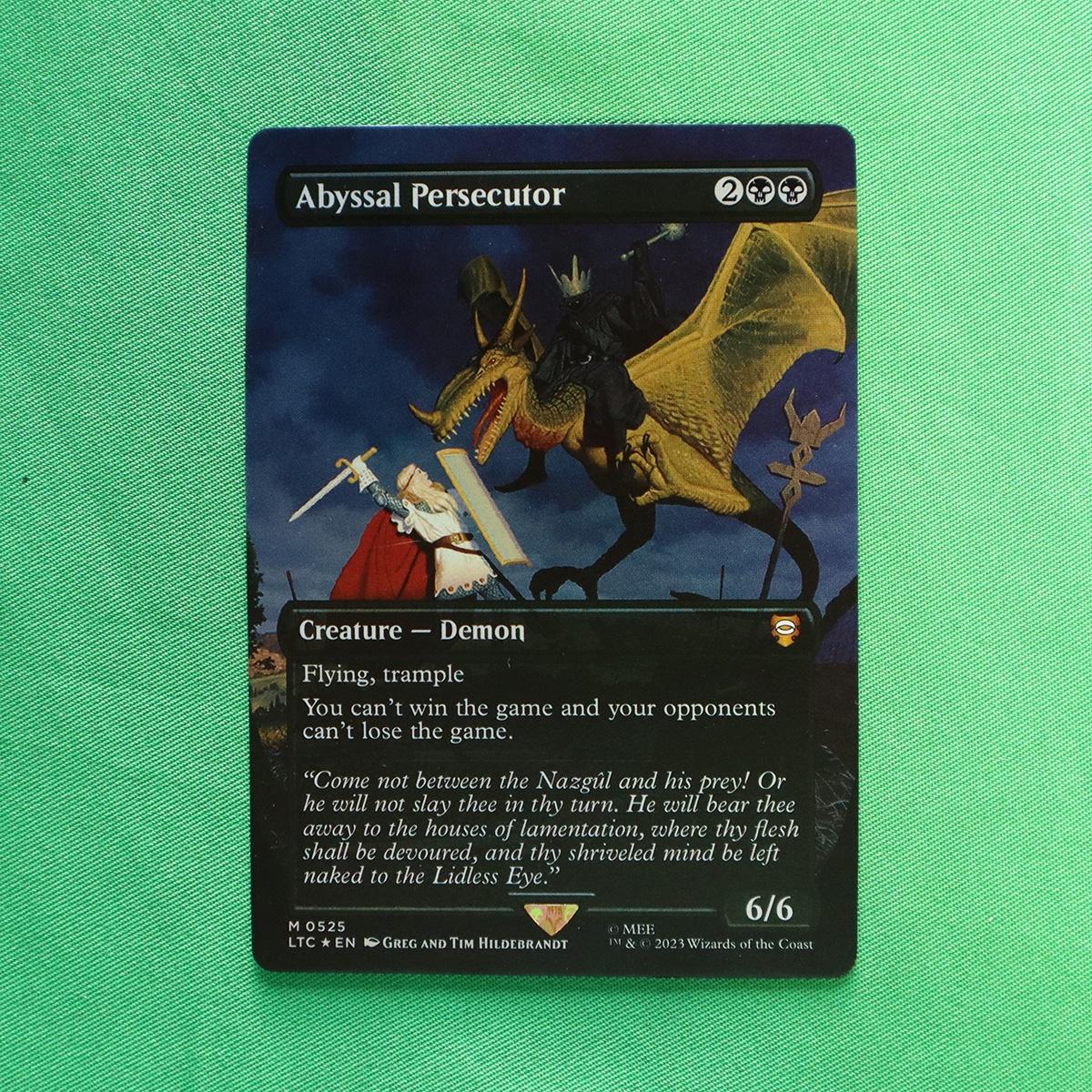 Abyssal Persecutor LTC #525 Tales of Middle-earth Commander (LTC) foil ...