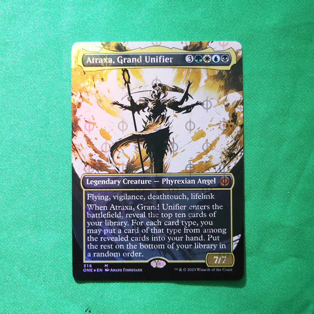 Atraxa, Grand Unifier ONE #316 Phyrexia: All Will Be One (ONE) foil mtg ...