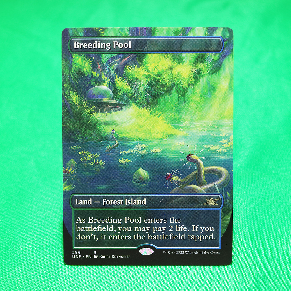 Breeding Pool #286 Unfinity (UNF) Hologram mtg proxy magic the ...