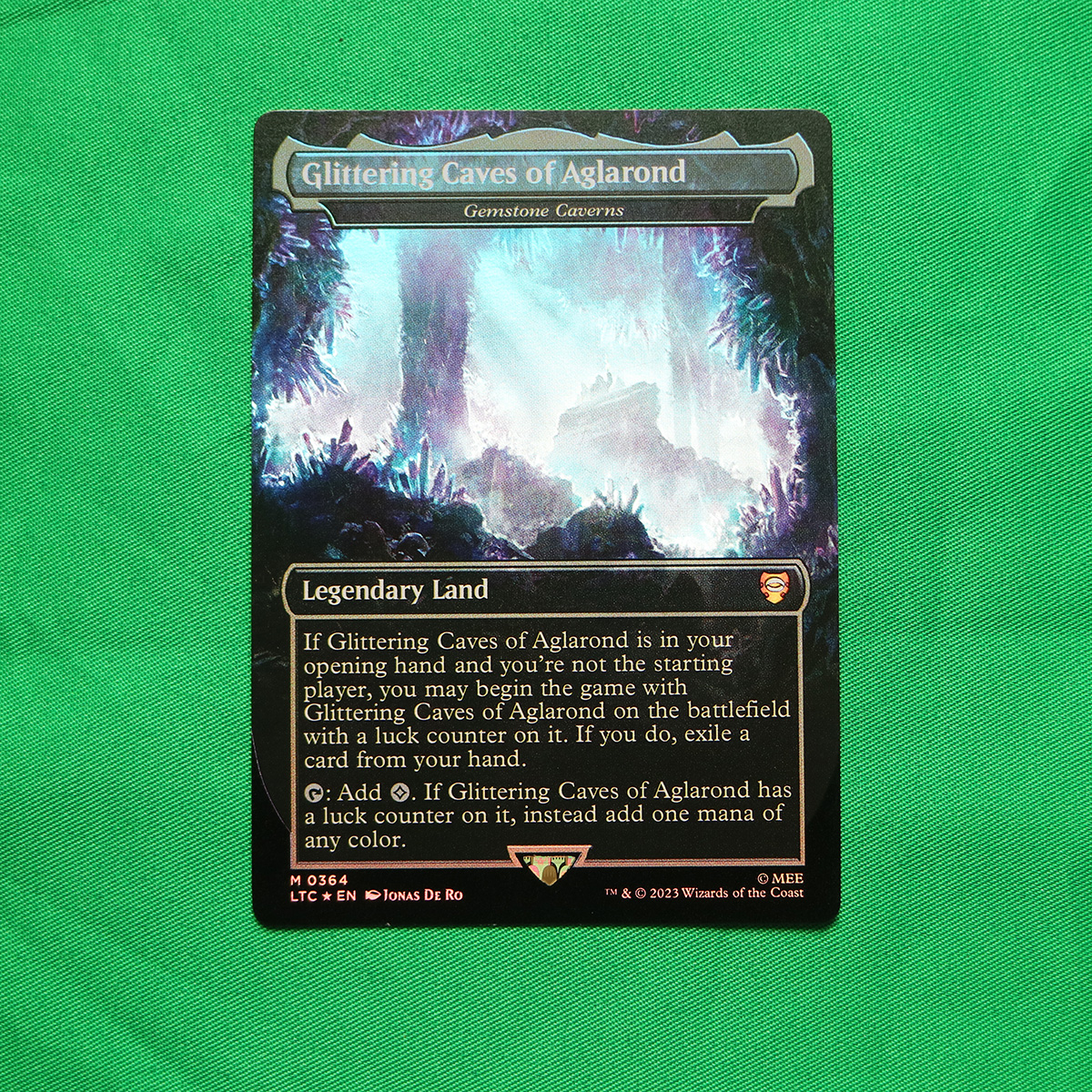 Glittering Caves of Aglarond (Gemstone Caverns) LTC #364 foil mtg proxy ...