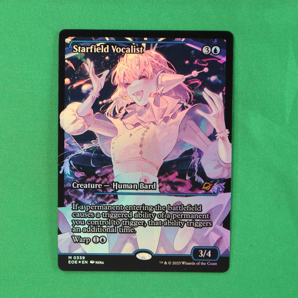 Starfield Vocalist #359 EOE Edge of Eternities foil mtg proxy magic the gathering proxies cards ...