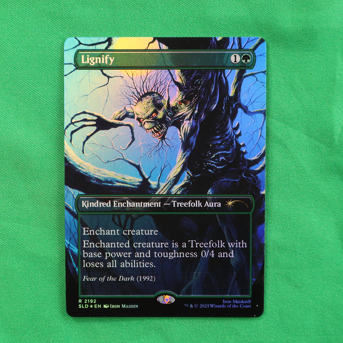 Lignify #2192 SLD Secret Lari Drop foil mtg proxy magic the gathering ...